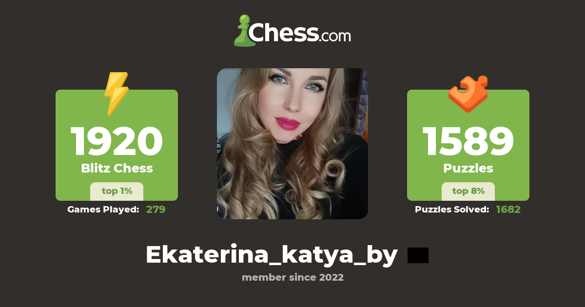 Катя🇧🇾 (Ekaterina_katya_by) - Chess Profile - Chess.com