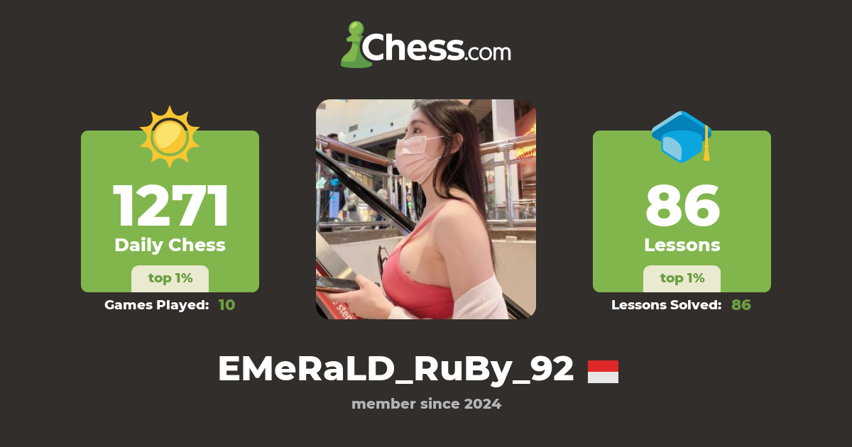 EMeRaLD RuBy (EMeRaLD_RuBy_92) - Chess Profile - Chess.com