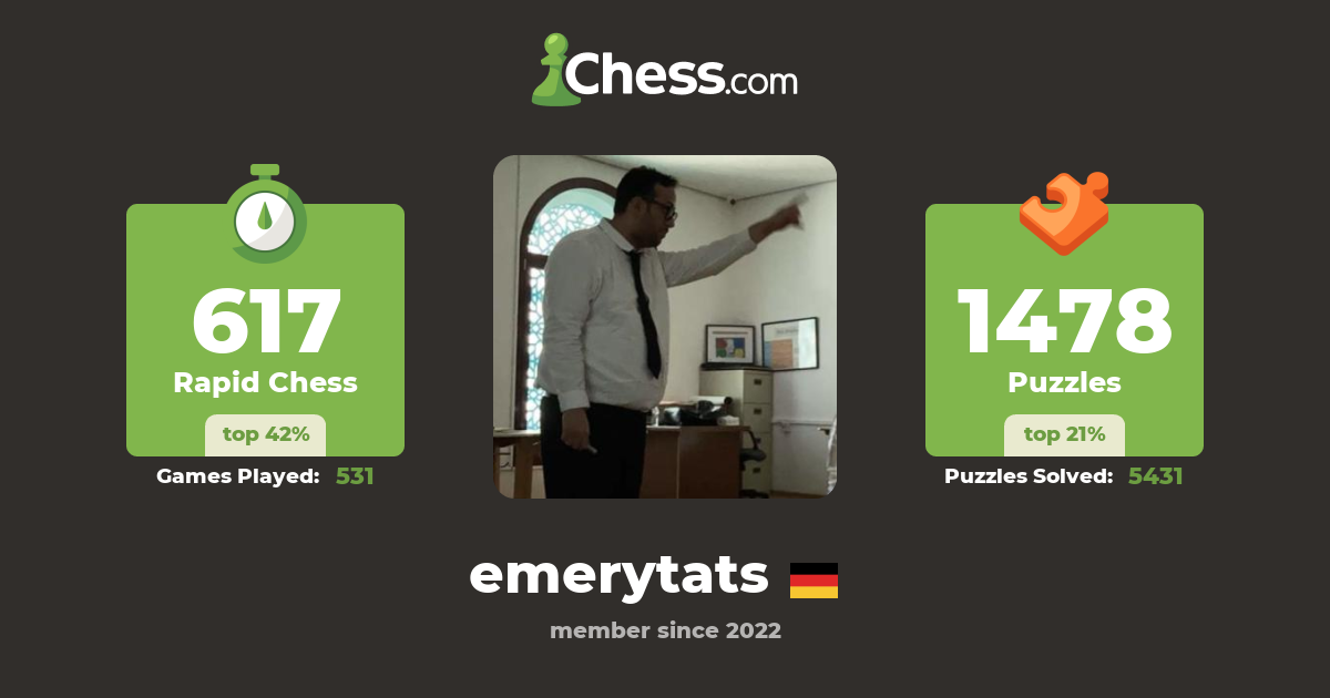 Emery tats (emerytats) - Chess Profile - Chess.com
