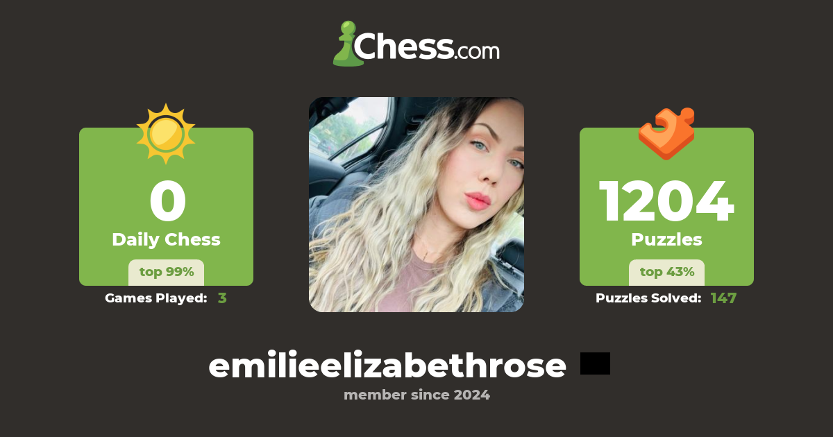 emilieelizabethrose - Chess Profile - Chess.com