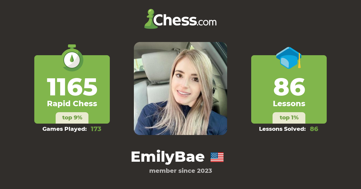 Emily Walter (EmilyBae) - Chess Profile - Chess.com