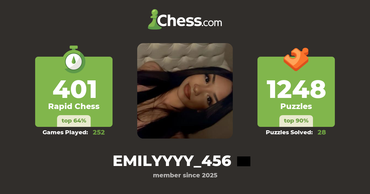 Emily Gonzalez (EMILYYYY_456) - Chess Profile - Chess.com