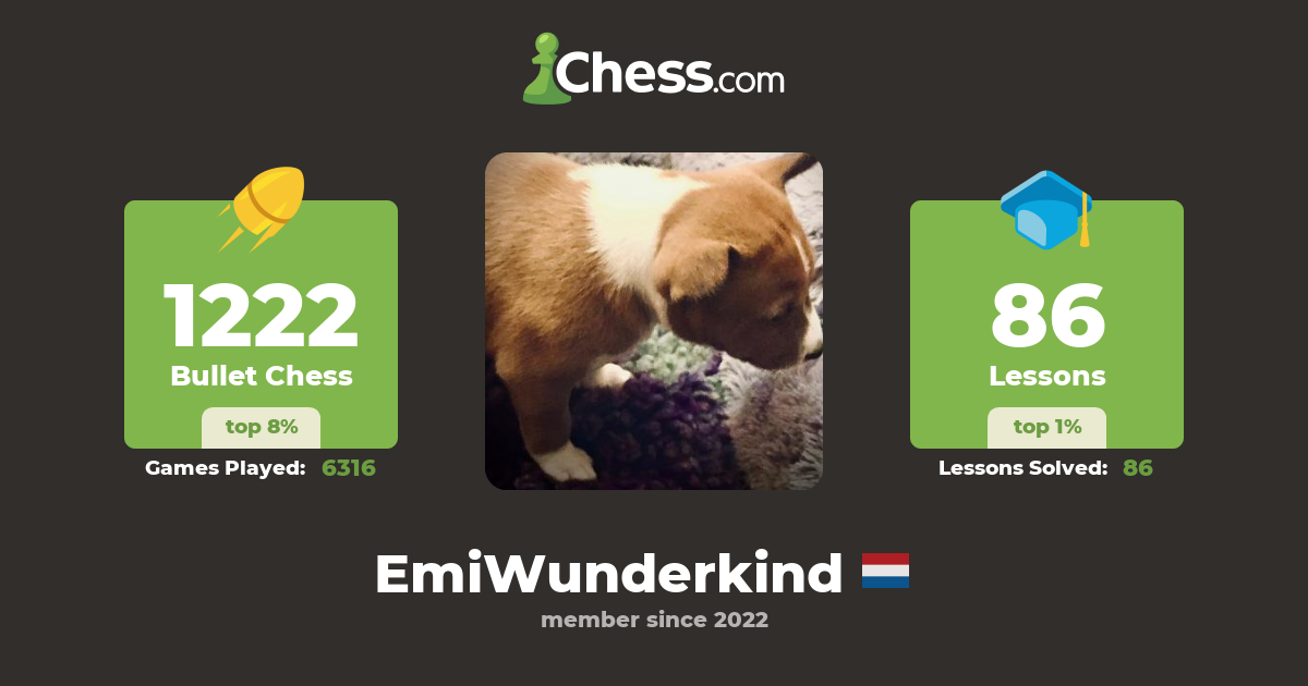 Emilia (EmiWunderkind) - Chess Profile - Chess.com