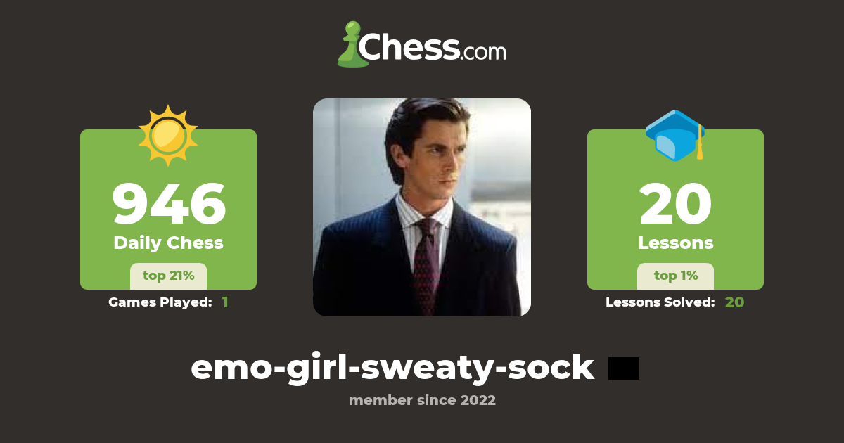 emo-girl-sweaty-sock - Chess Profile - Chess.com