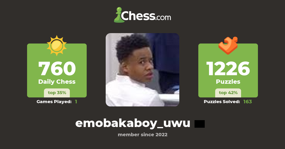 Lensay Parker (emobakaboy_uwu) - Chess Profile - Chess.com