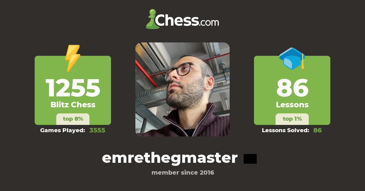 Emre (emrethegmaster) - Chess Profile - Chess.com