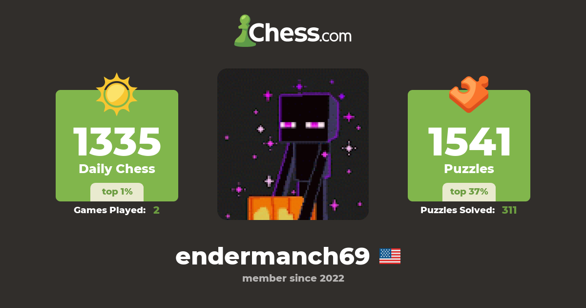 Enderman YT (endermanch69) - Chess Profile - Chess.com