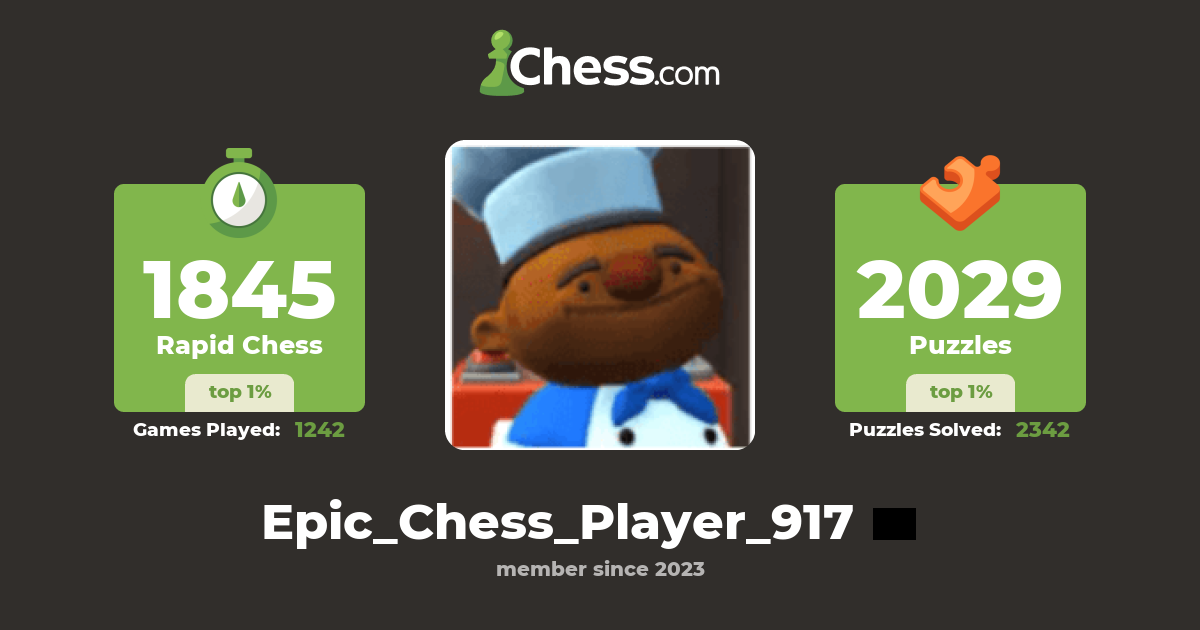 Epic_Chess_Player_917 - Chess Profile - Chess.com