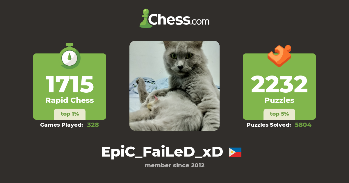 L Santos (EpiC_FaiLeD_xD) - Chess Profile - Chess.com