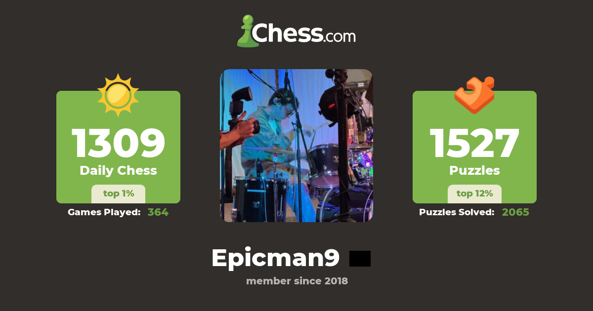 Isaiah Lawson (Epicman9) - Chess Profile - Chess.com