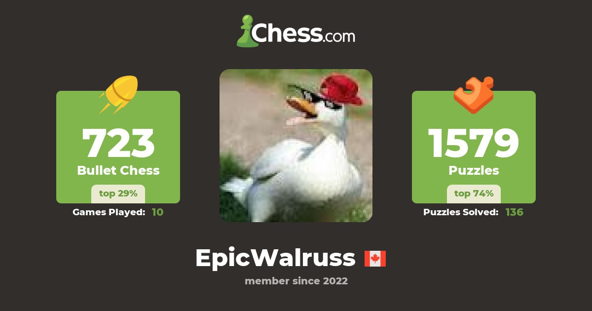 Wallace Situ (EpicWalruss) - Chess Profile - Chess.com