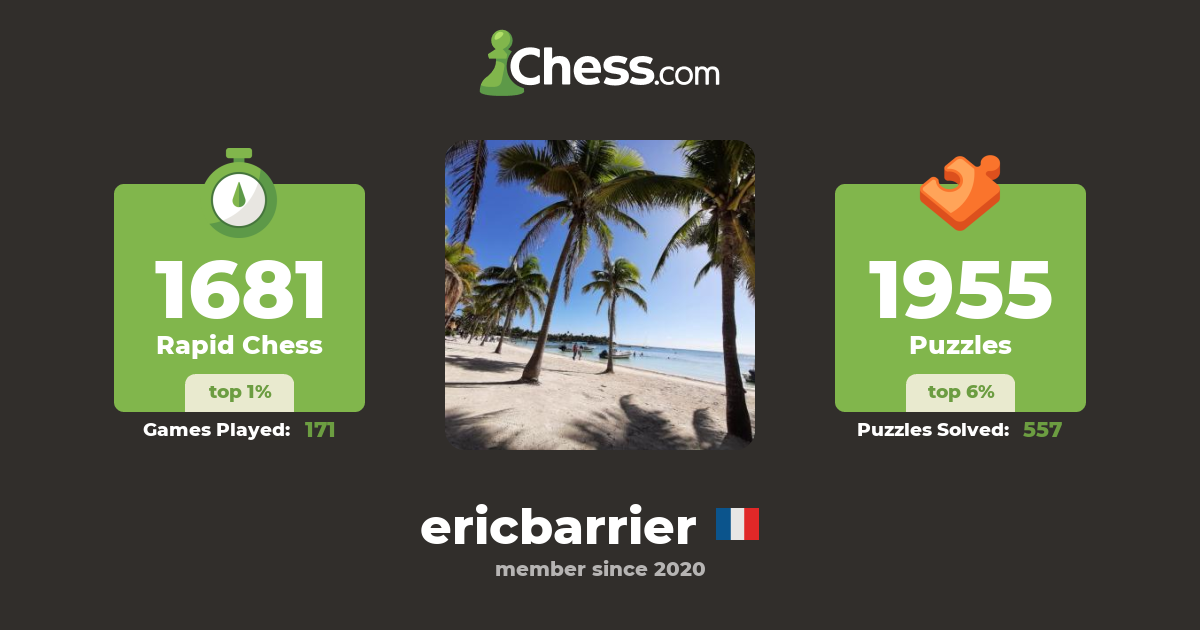 Eric Barrier (ericbarrier) - Chess Profile - Chess.com