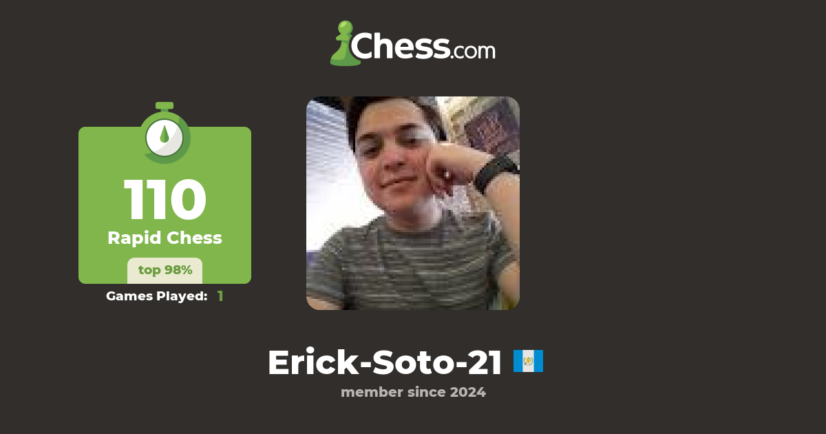 Erick Sotho (Erick-Soto-21) - Chess Profile - Chess.com