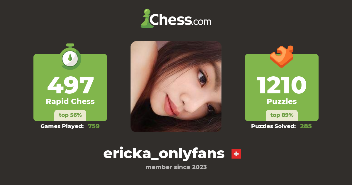 ericka_onlyfans - Chess Profile - Chess.com