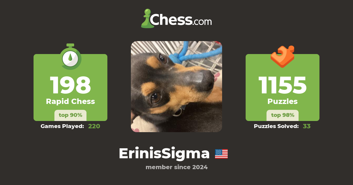 Erin Williams (ErinisSigma) - Chess Profile - Chess.com