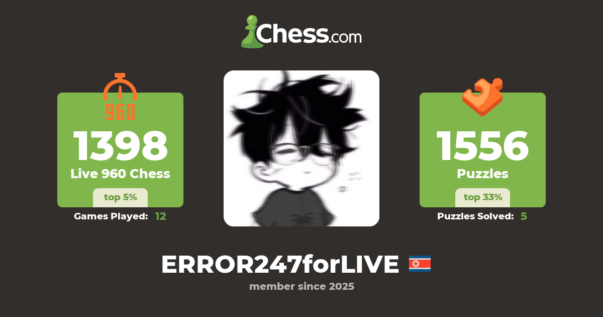 GM (ERROR247forLIVE) - Chess Profile - Chess.com