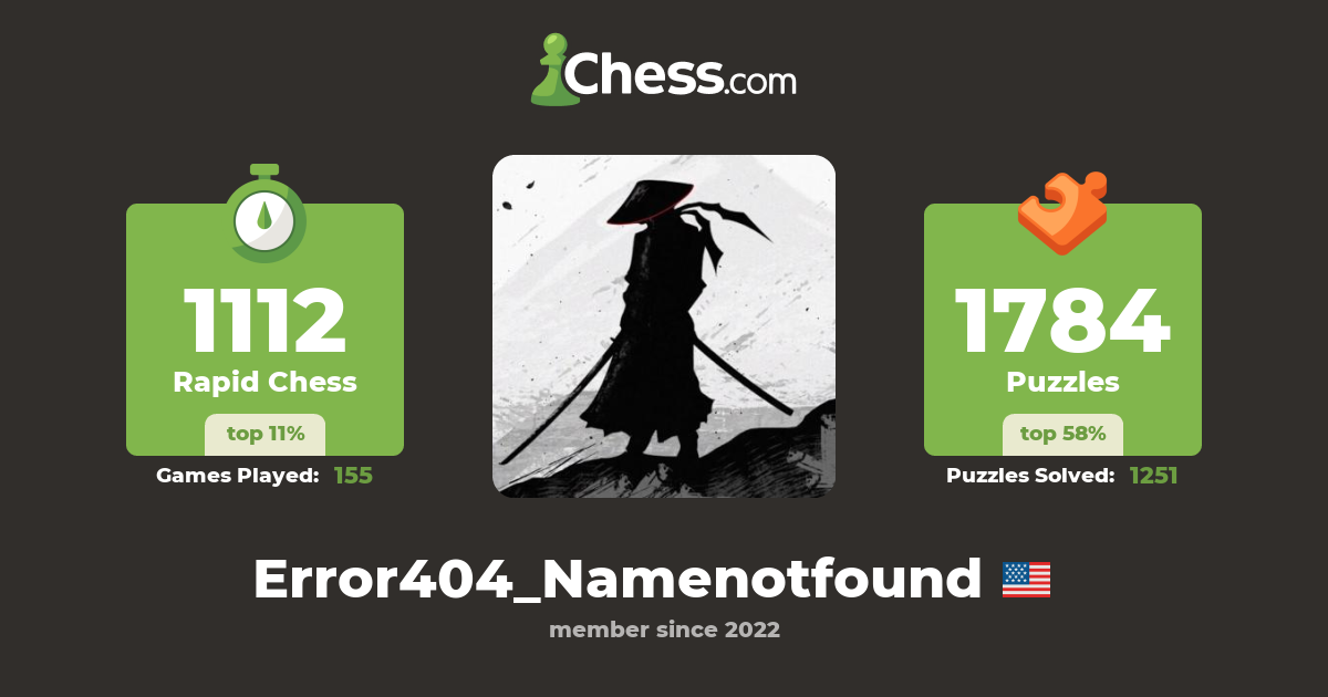 Nobody (Error404_Namenotfound) - Chess Profile - Chess.com