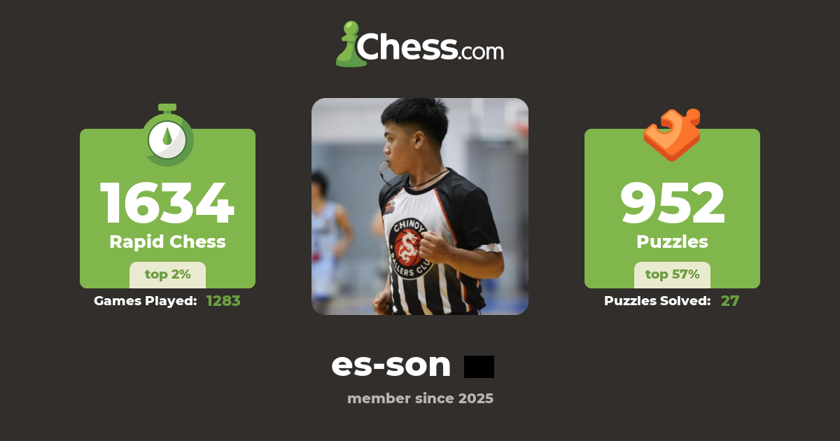 Jimson Escanilla (es-son) - Chess Profile - Chess.com