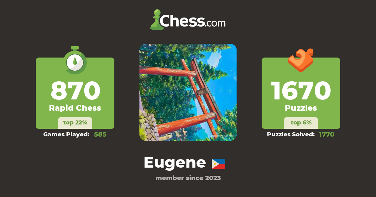 Jonash Esberto (Eugene) - Chess Profile - Chess.com