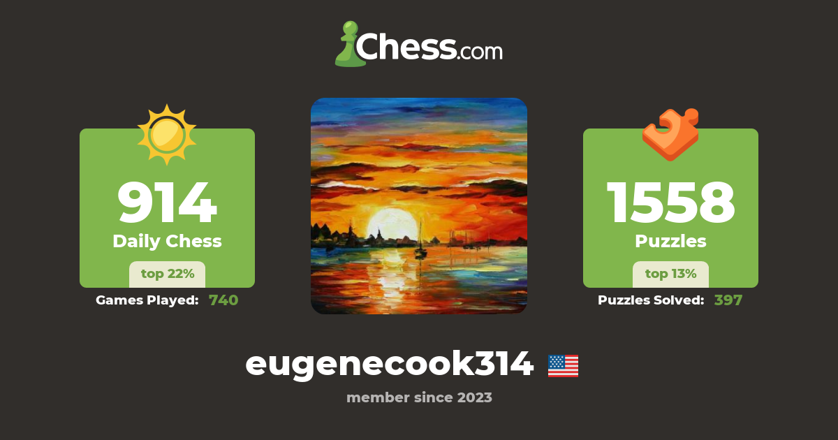 Eugene Cook (eugenecook314) - Chess Profile - Chess.com Eugene Cook (eugenecook314) - Chess Profile - Chess.com