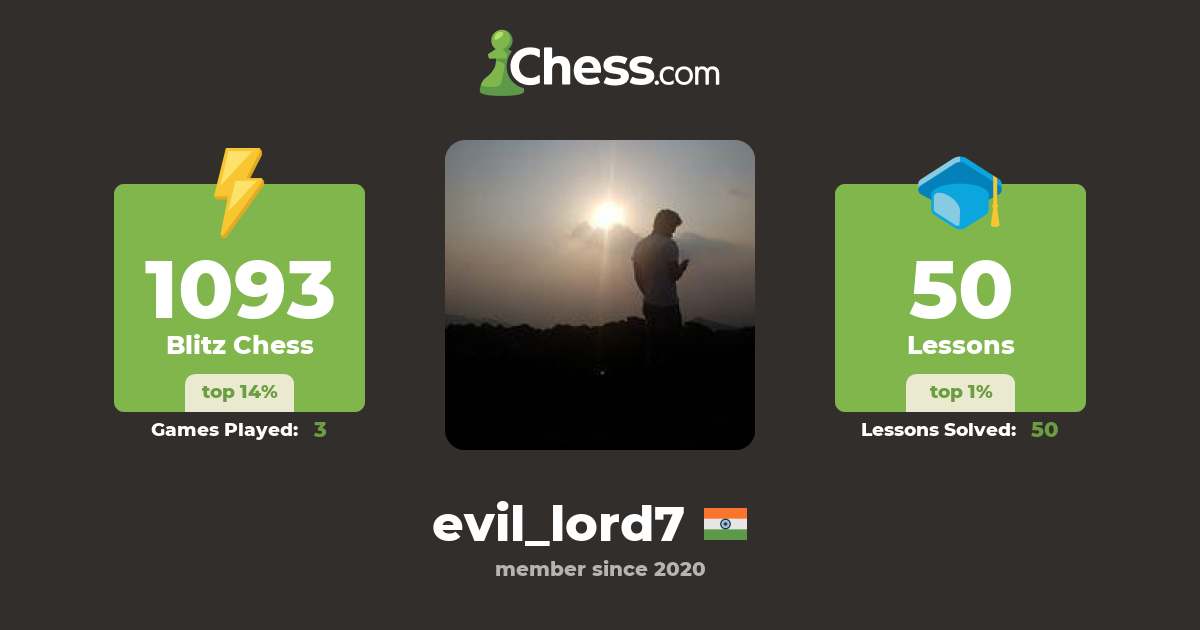 evil_lord7 - Chess Profile - Chess.com
