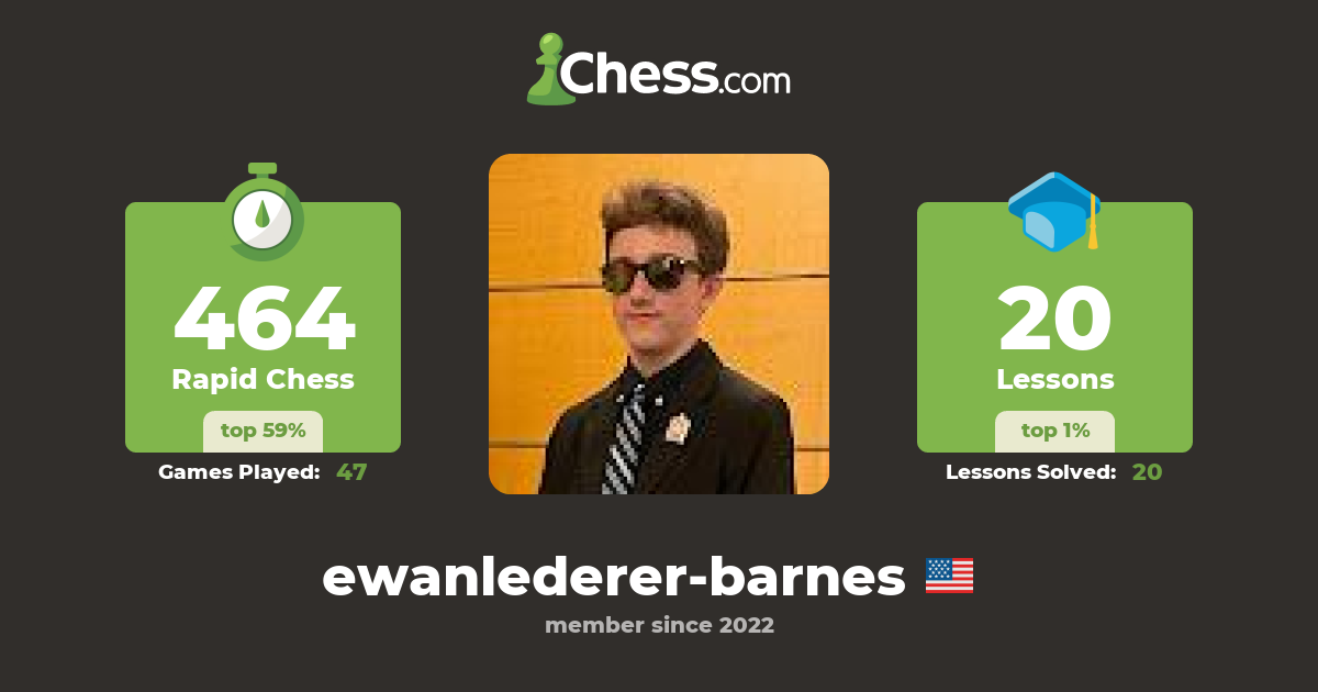 Ewan Lederer-Barnes (ewanlederer-barnes) - Chess Profile - Chess.com