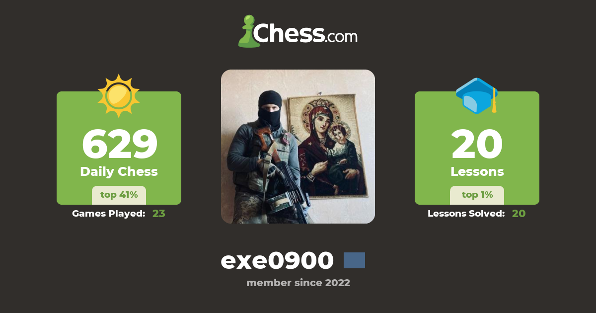 Exe.0900 (exe0900) - Chess Profile - Chess.com