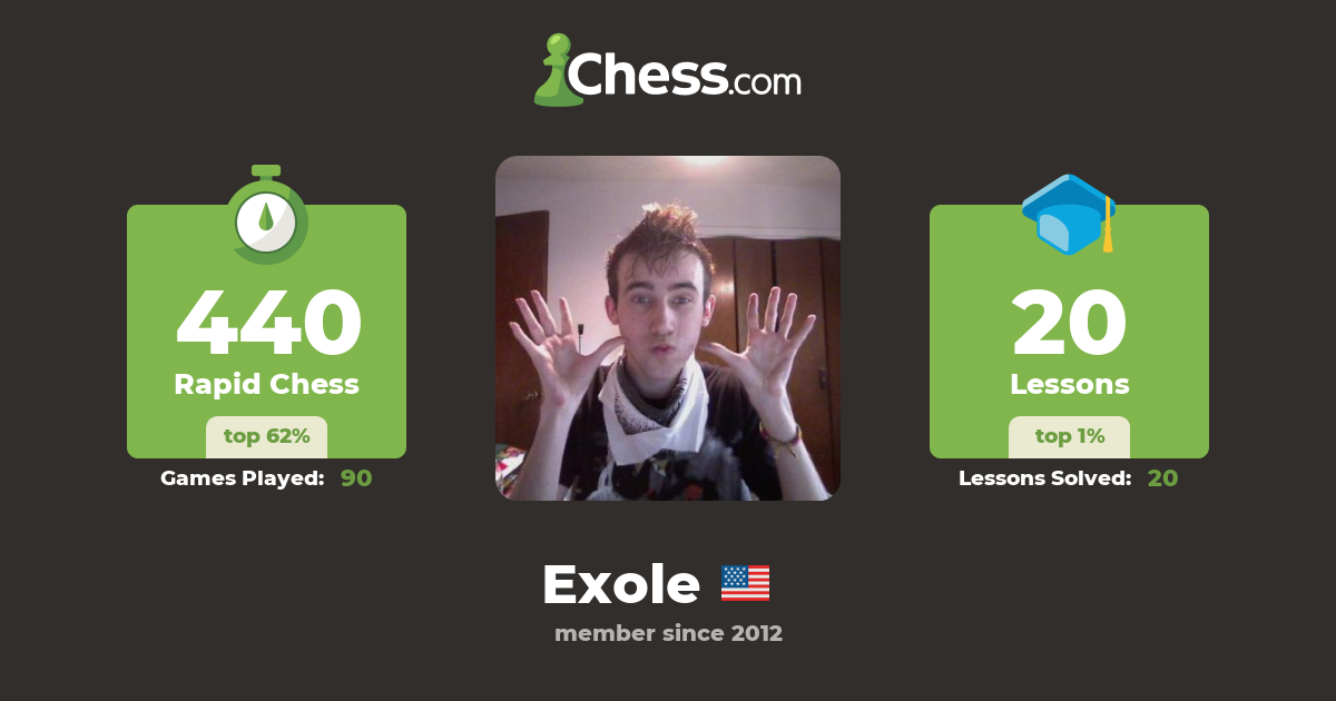 Boom Boom Pow (Exole) - Chess Profile - Chess.com