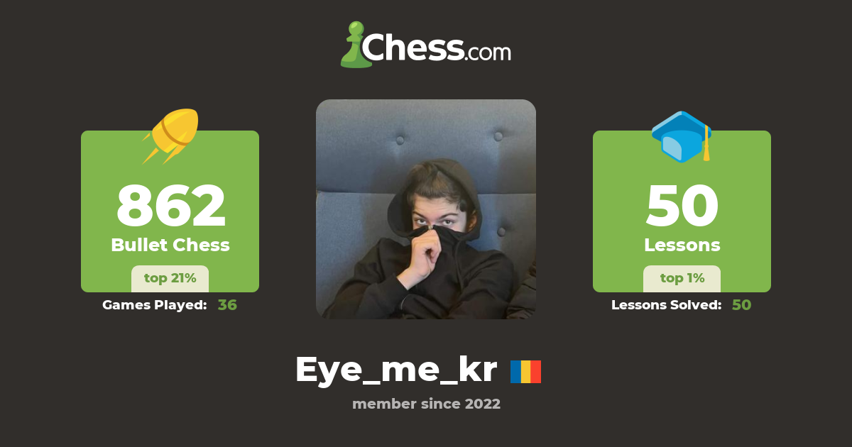 Ciprian Amisculesei (Eye_me_kr) - Chess Profile - Chess.com