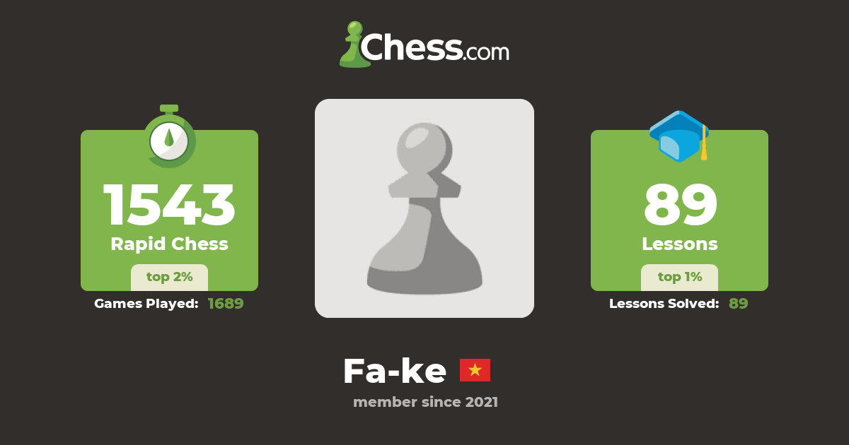 Fa-ke - Chess Profile - Chess.com