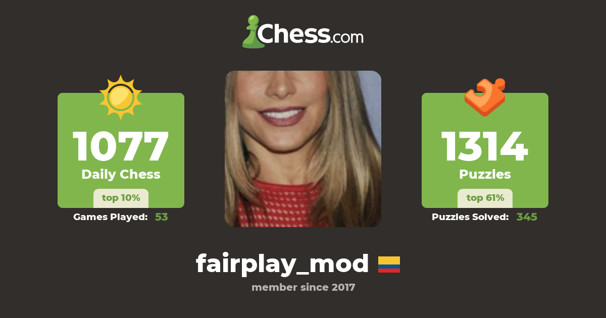 Sofia Robledo (fairplay_mod) - Chess Profile - Chess.com