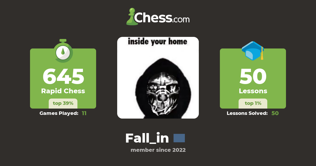 Fall_in - Chess Profile - Chess.com