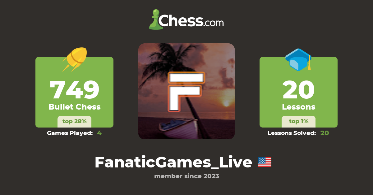 Adam Clark (FanaticGames_Live) - Chess Profile - Chess.com