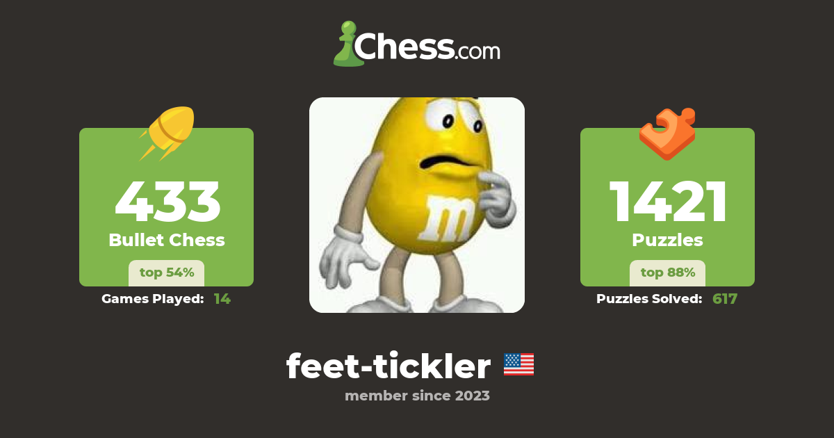 Yellow M&M (feet-tickler) - Chess Profile - Chess.com