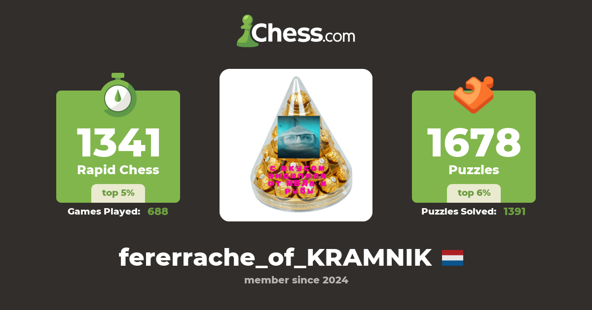 Глеб Ульянов (fererrache_of_KRAMNIK) - Chess Profile - Chess.com