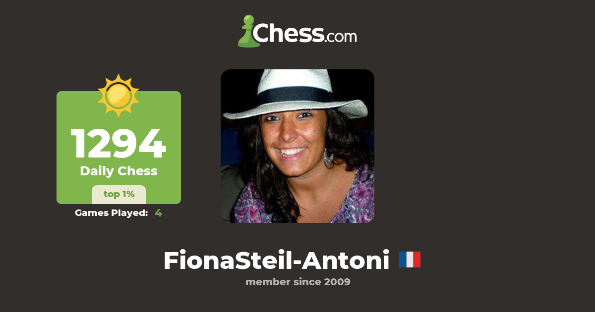 Fiona Steil-Antoni (FionaSteil-Antoni) - Chess Profile - Chess.com