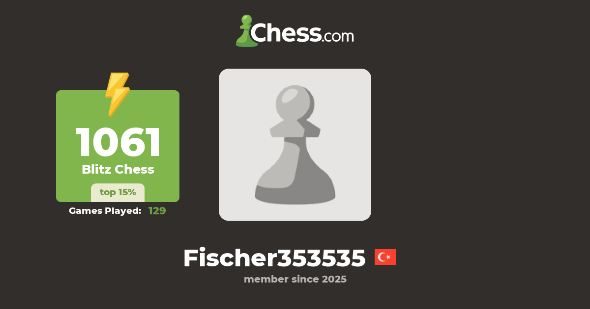 Fischer353535 - Chess Profile - Chess.com