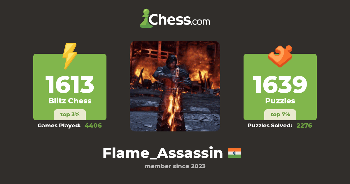 Brutal Flame (Flame_Assassin) - Chess Profile - Chess.com