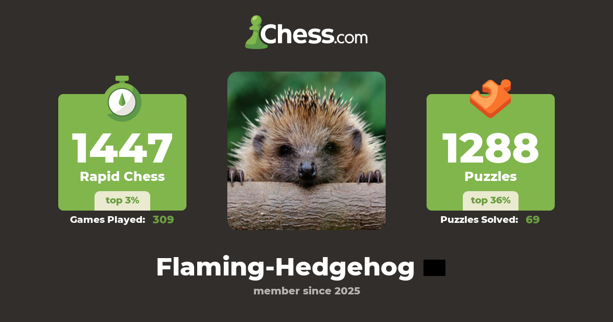 Flaming-Hedgehog - Chess Profile - Chess.com