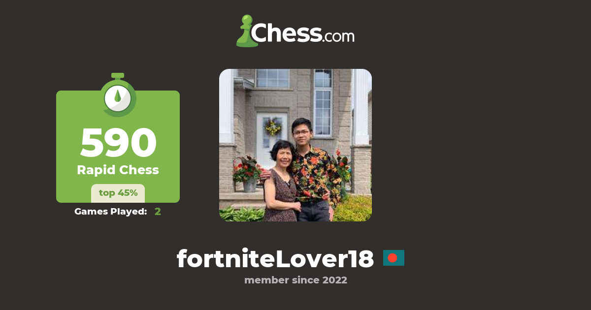 Devin Nguyen (fortniteLover18) - Chess Profile - Chess.com