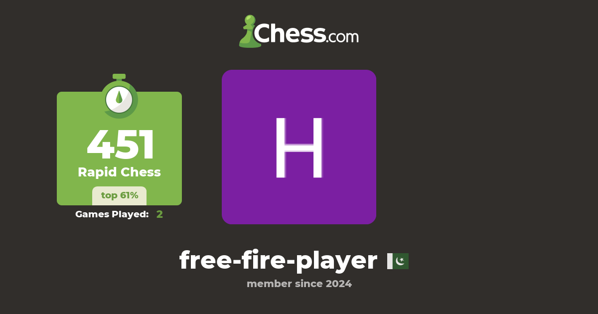 Haris King (free-fire-player) - Chess Profile - Chess.com