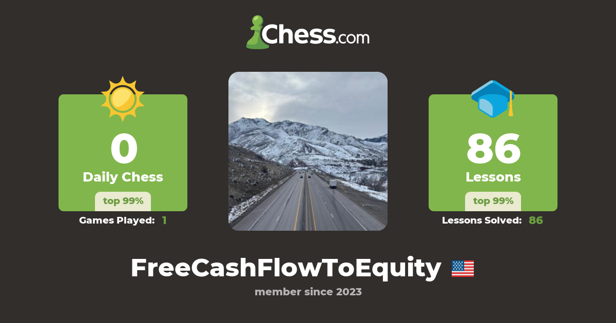 FreeCashFlowToEquity - Chess Profile - Chess.com
