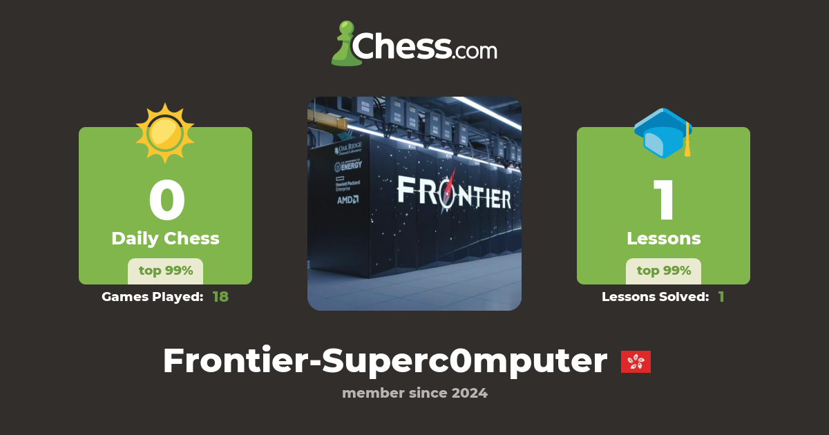 Frontier Supercomputer Server 1 (Frontier-Superc0mputer) - Chess ...