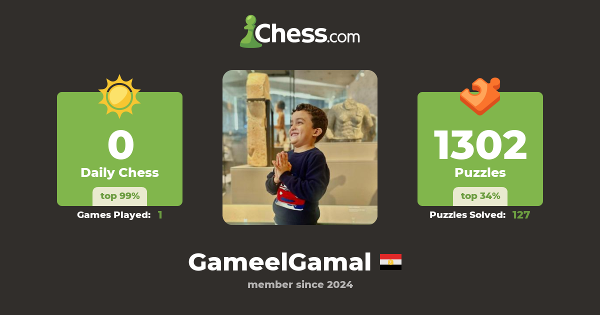 Khaled Maher (GameelGamal) - Chess Profile - Chess.com