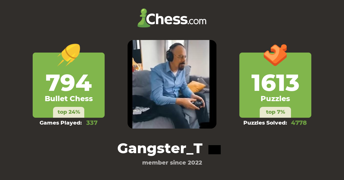 Gangster_T - Chess Profile - Chess.com