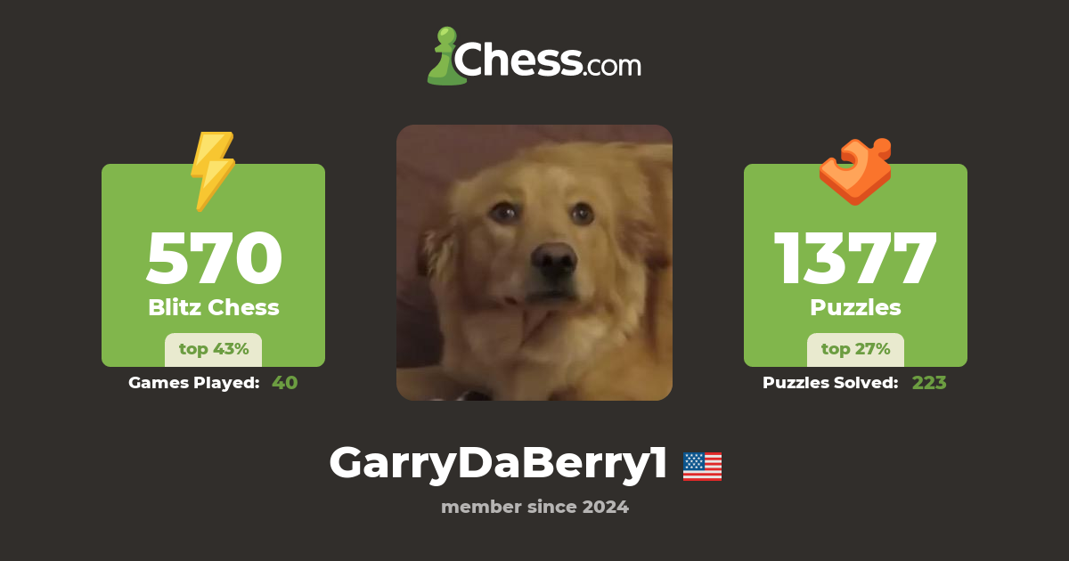 GarryDaBerry1 - Chess Profile - Chess.com