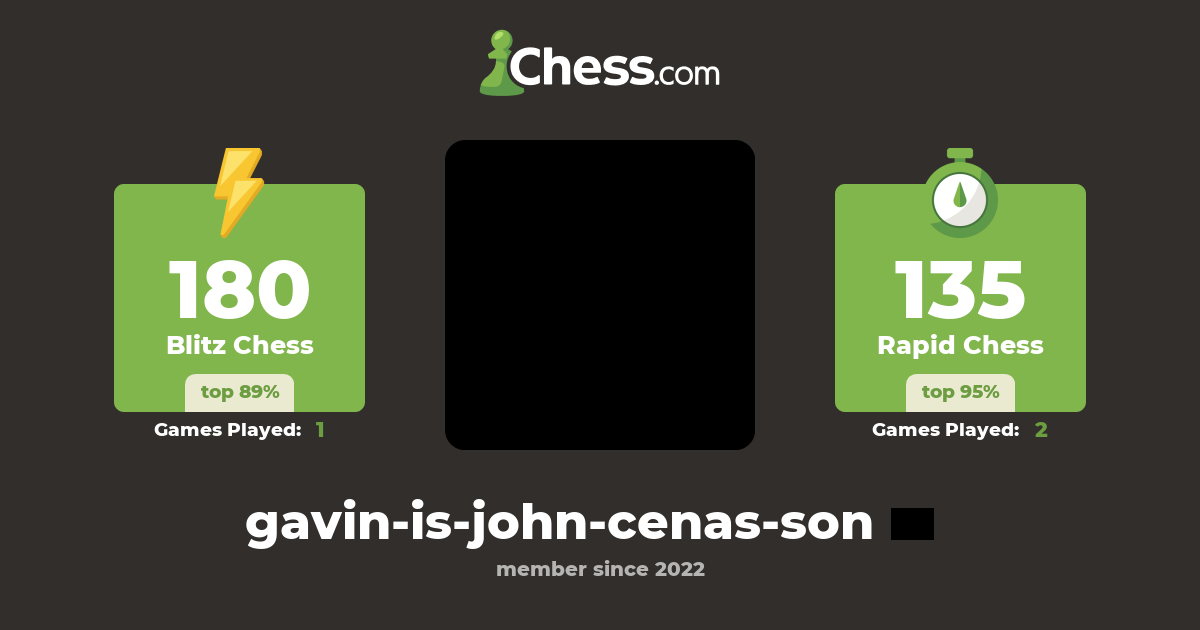 gavin-is-john-cenas-son - Chess Profile - Chess.com