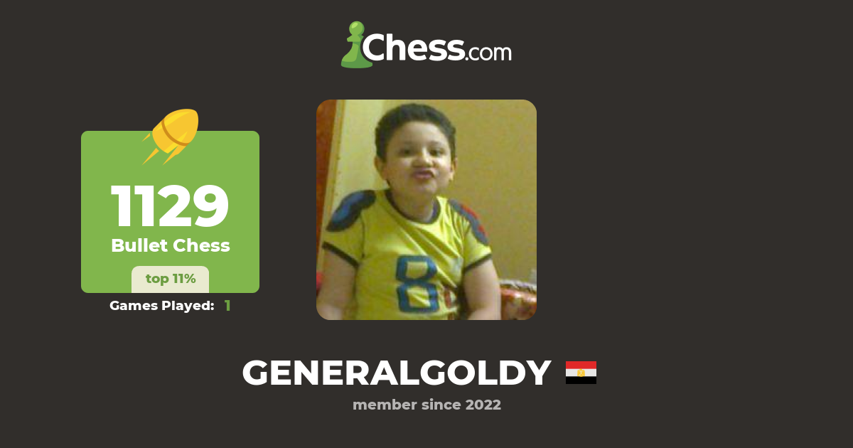 محمود رمضان (GENERALGOLDY) - Chess Profile - Chess.com