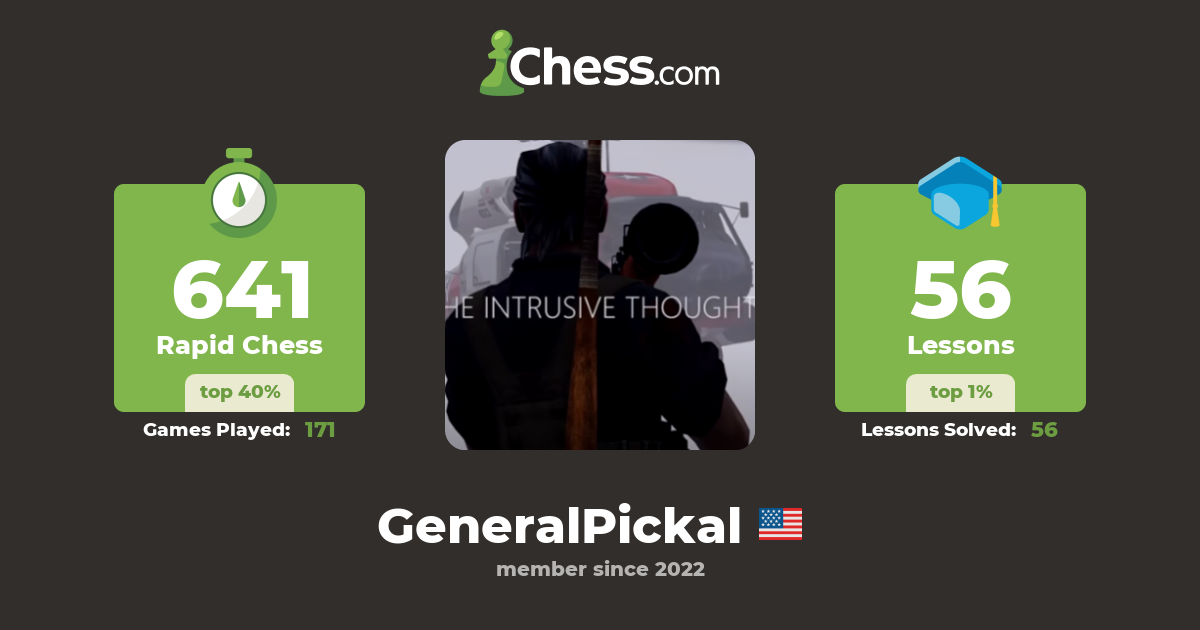 GeneralPickal - Chess Profile - Chess.com