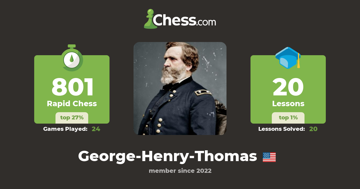 George Thomas (George-Henry-Thomas) - Chess Profile - Chess.com